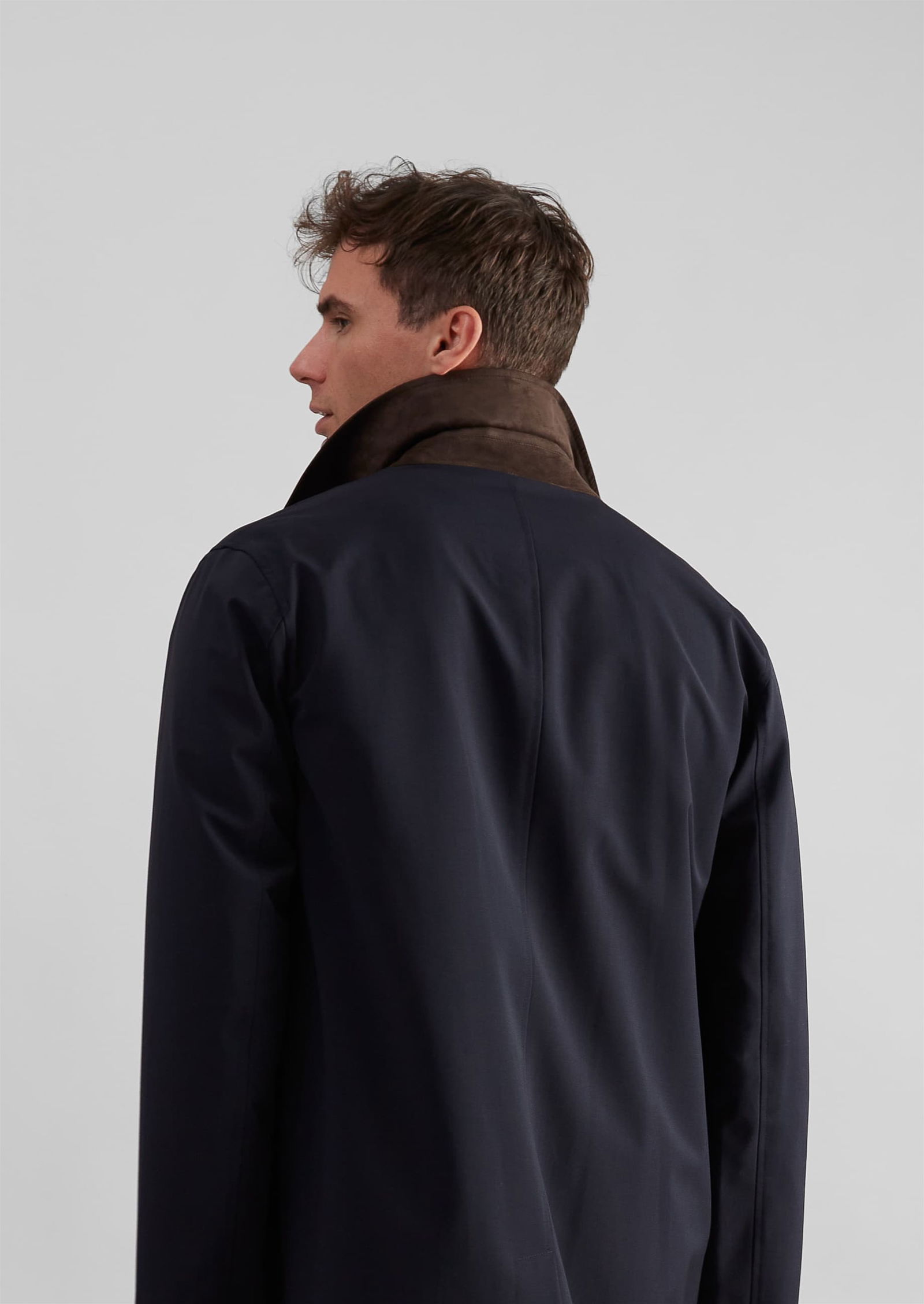 Technical Mack Coat Navy - Coats - Cavour