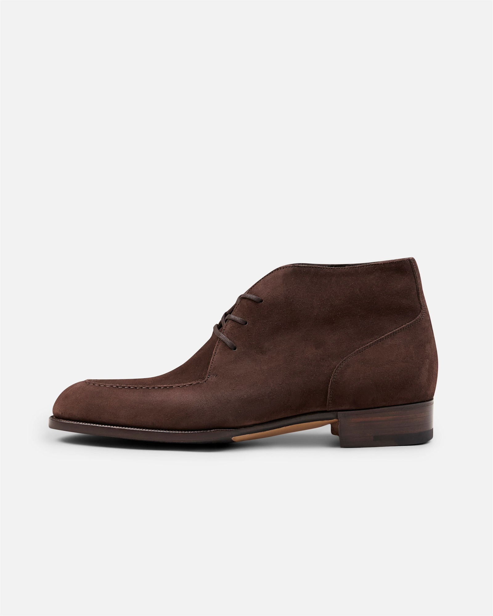 Hand Welted Chukka Split Toe Vibram Sole R Last Brown - Oxfords - Cavour