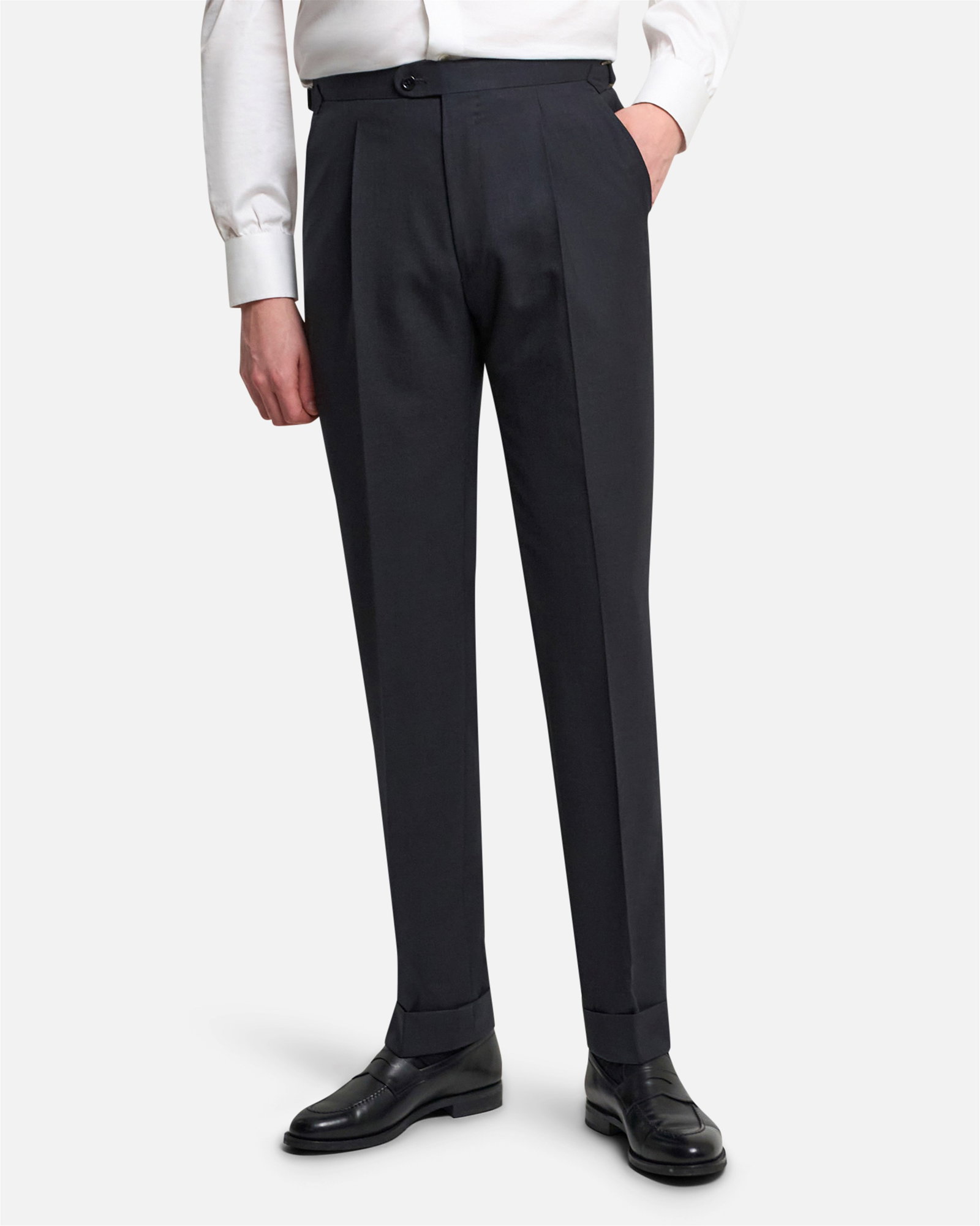 Mod 2 Cavour Twill Trouser Grey (matching jacket) - Trousers - Cavour
