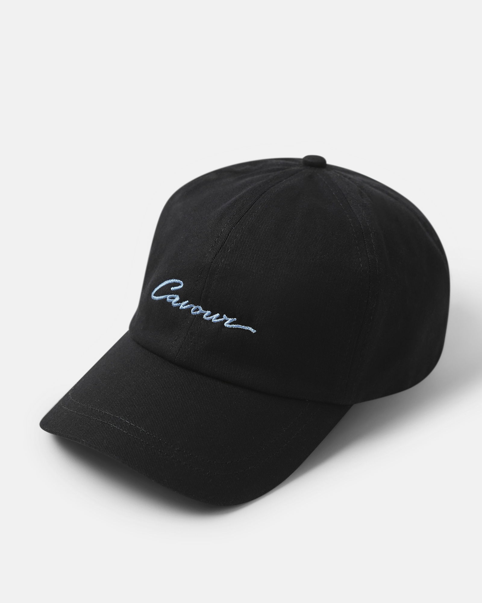 Cavour Script Cap Navy - Caps - Cavour