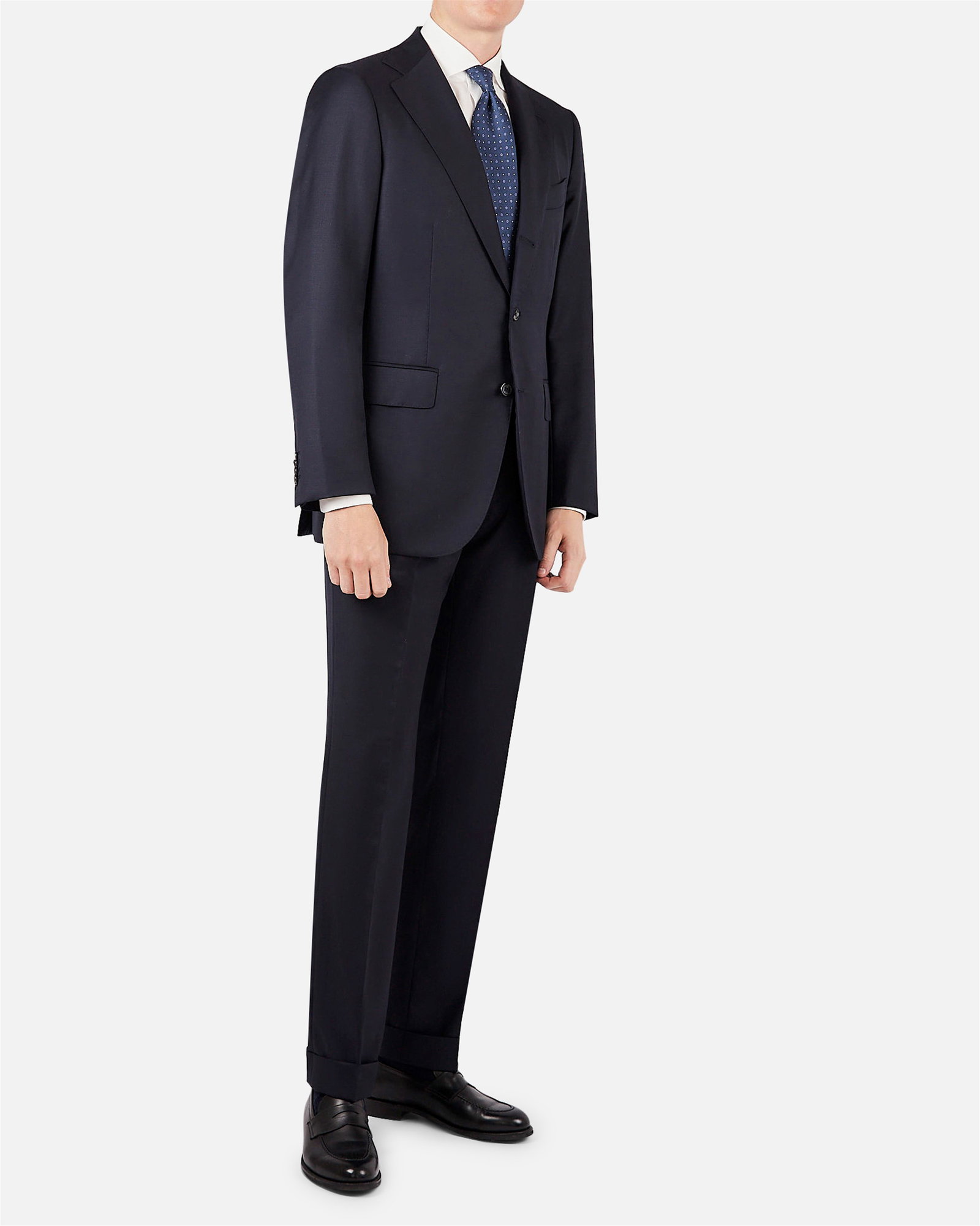 Mod 4 Classic Twill Suit Navy - Suits - Cavour